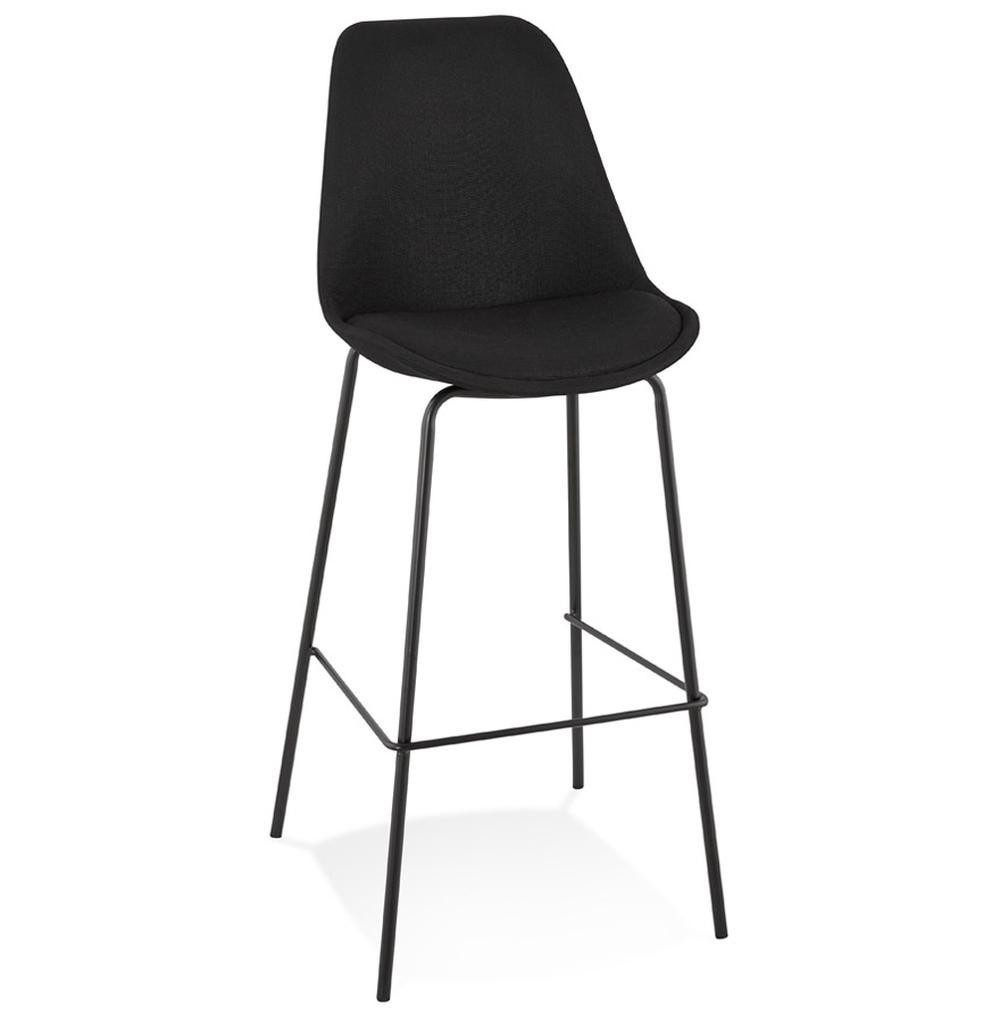Kadima Design Barhocker Stoff Sitzhocker 75 Cm Sitzhöhe Metallgestell