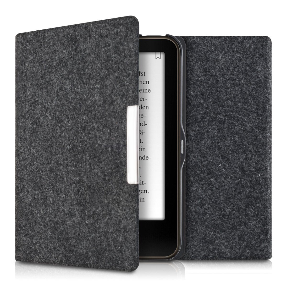 Kwmobile E Reader Hülle Hülle Für Tolino Vision 1 2 3 4 Hd Filz
