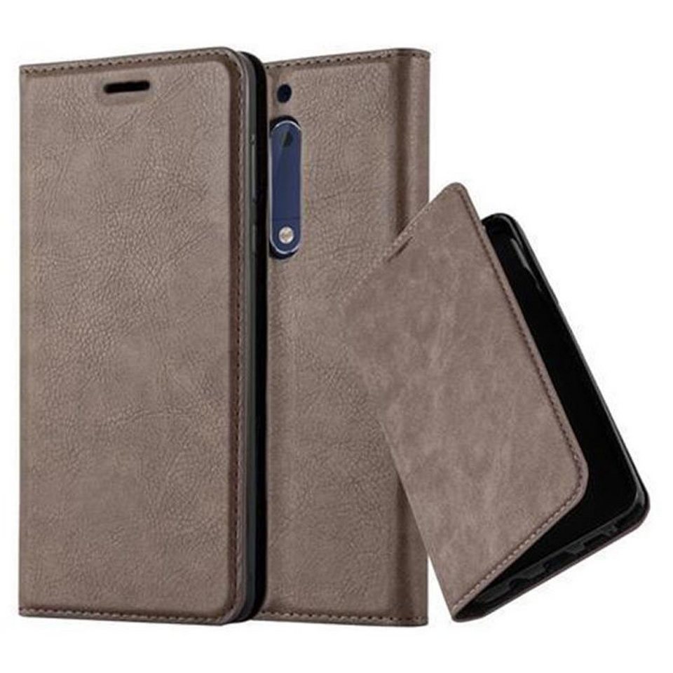 Cadorabo Handyhülle Book Invis Magnet Hülle Für Nokia 5 2017