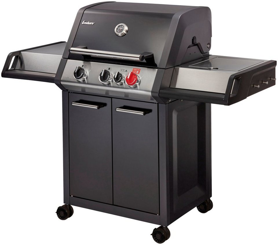 Enders Gasgrill Monroe Black Pro 3 K Turbo« Bxtxh 143 5x57x118 5 Cm
