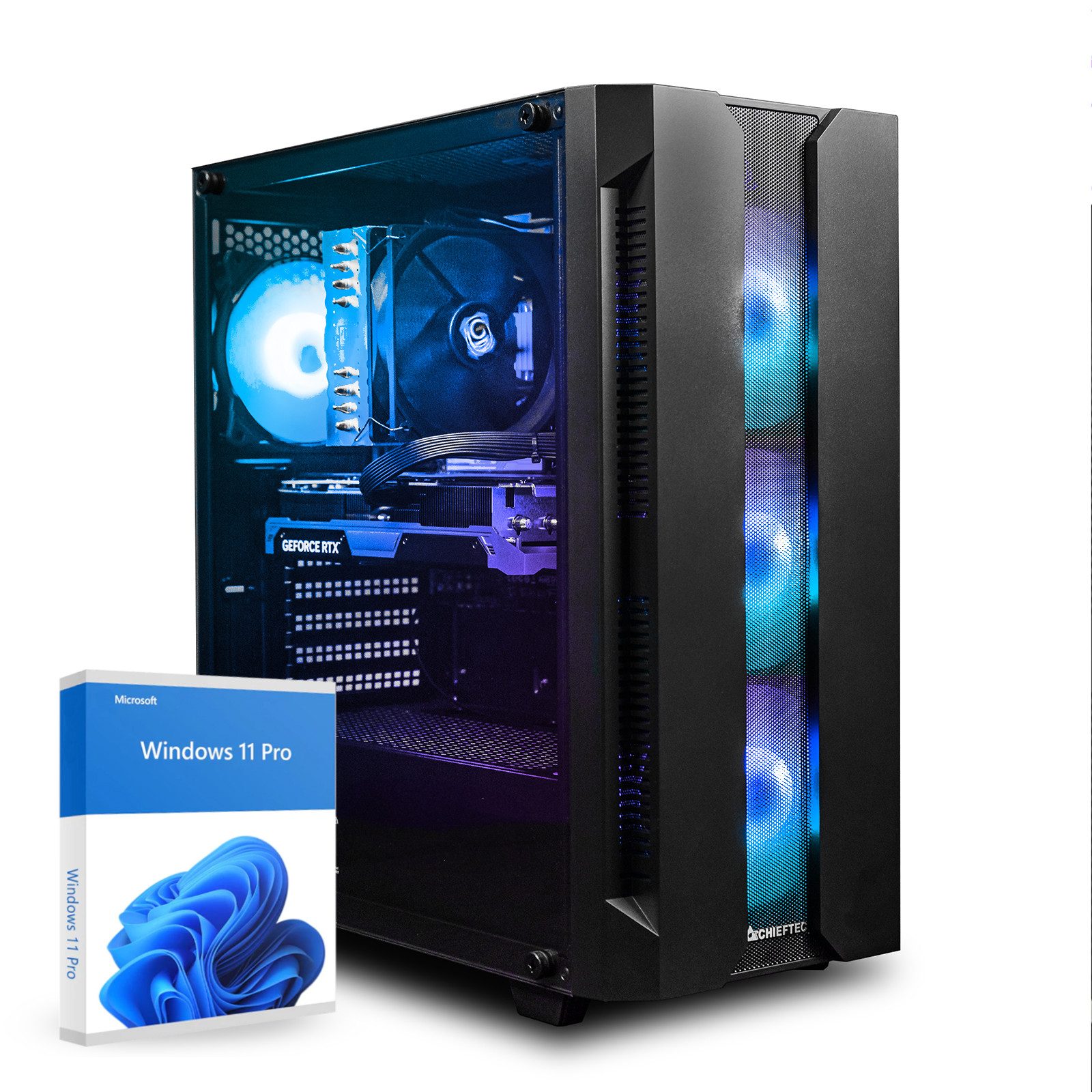 dcl24.de RGB Gaming-PC (AMD Ryzen 9 5900X, GeForce RTX 4060, 32 GB RAM, 1000 GB SSD, Luftkühler ...