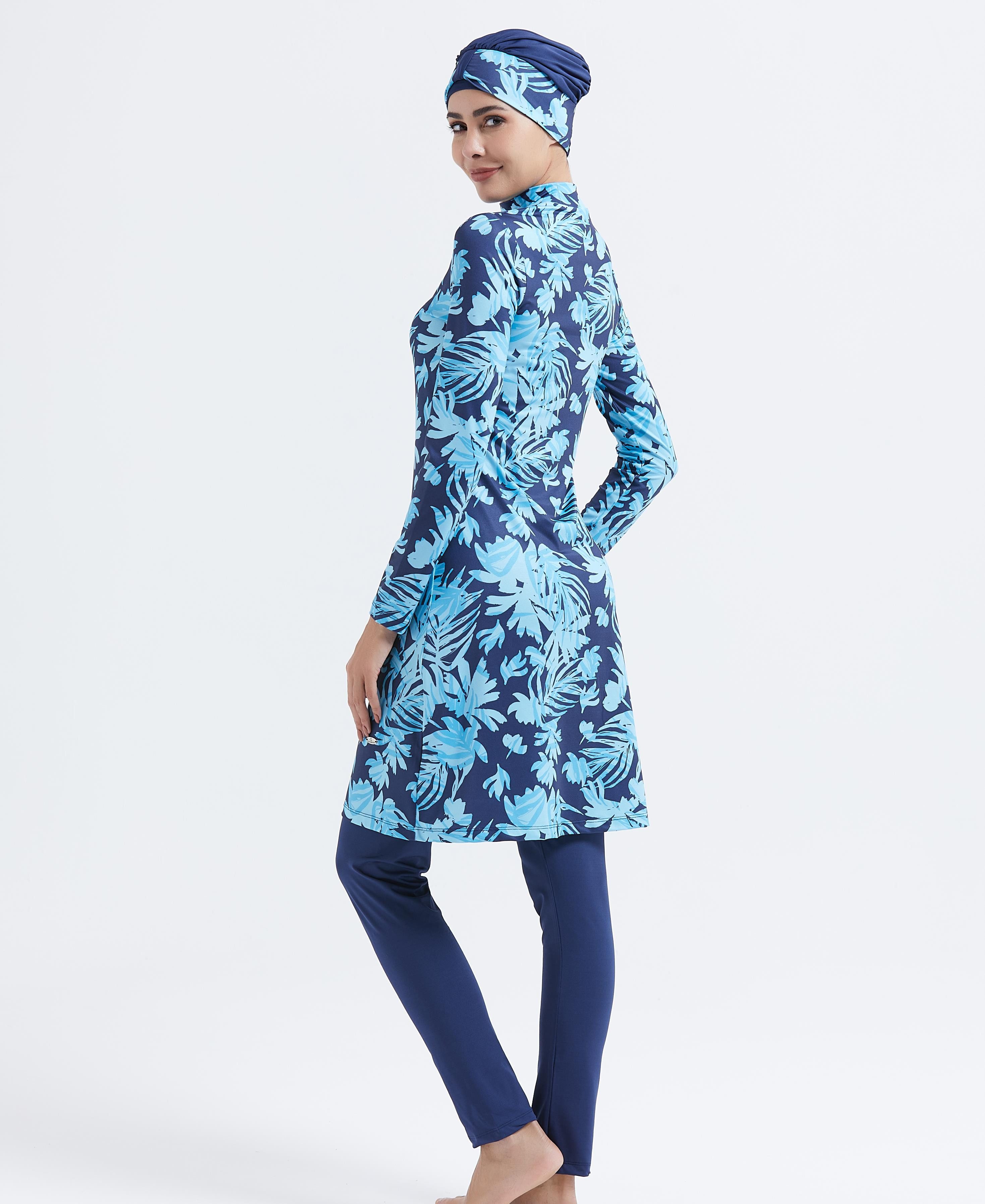 C&CITY Badeanzug Vollständige Abdeckung Badeanzug, Swimsuit, Monokini