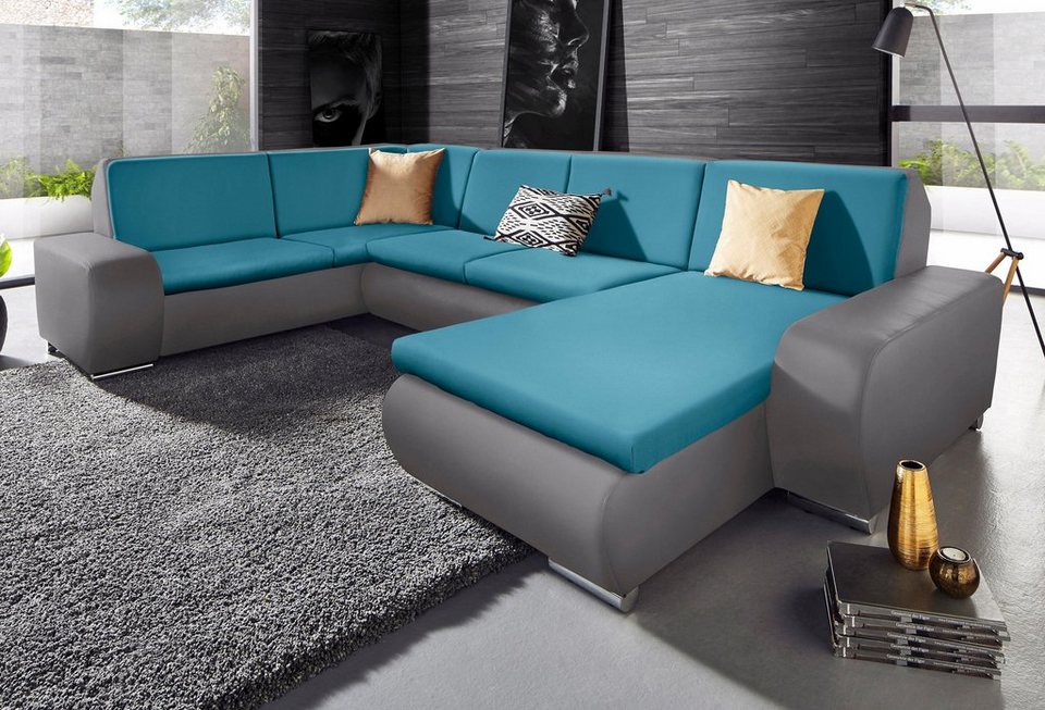 DOMO collection Wohnlandschaft, wahlweise mit Bettfunktion online ... DOMO collection Wohnlandschaft, wahlweise mit Bettfunktion online ...