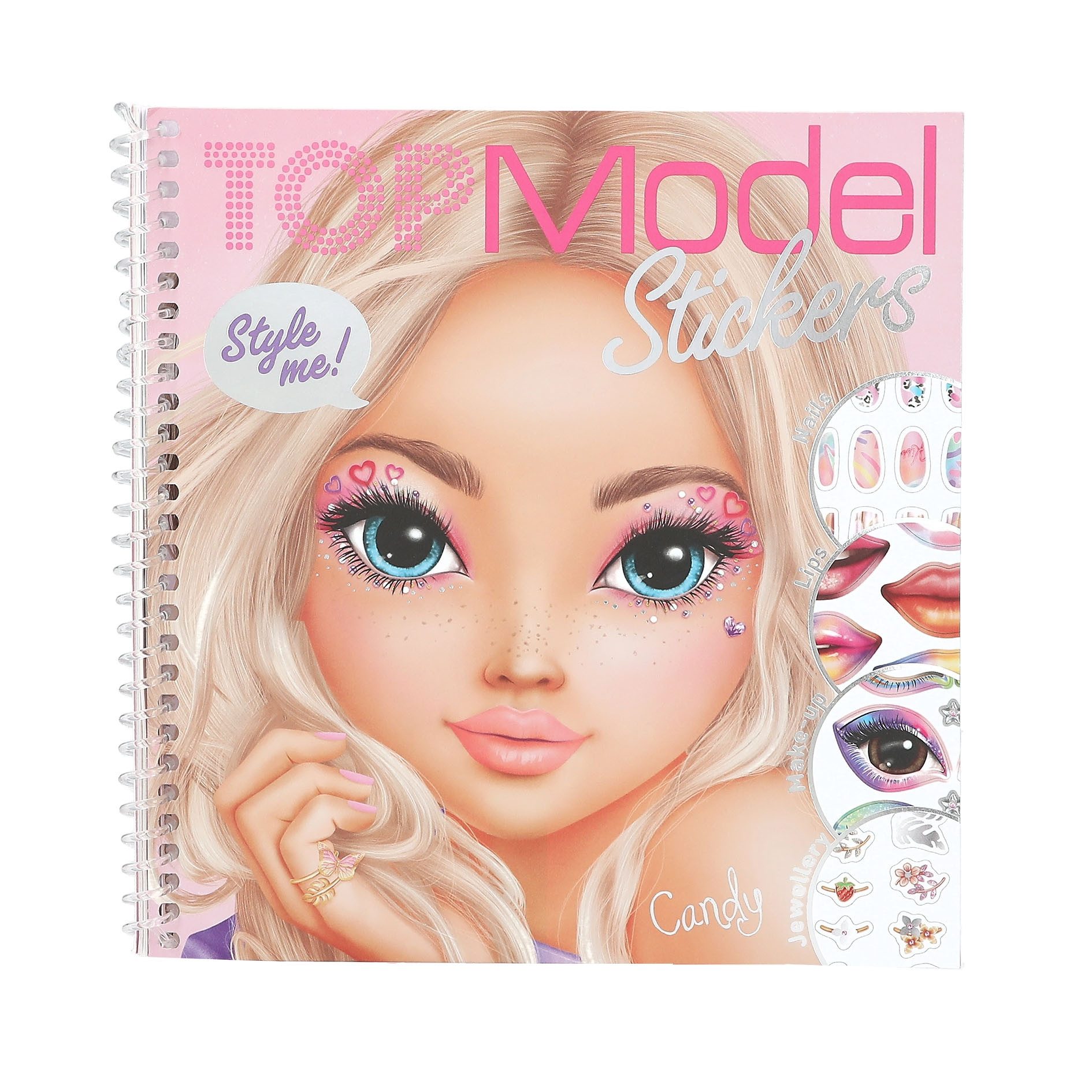 Depesche Malvorlage Top Model Styles me up Face Malbuch Buch inkl ...
