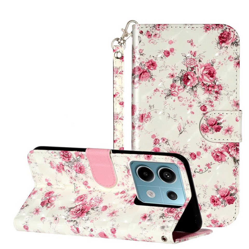 Clm Tech Handytasche Für Xiaomi Redmi Note 13 Pro 5g Hülle Tasche Aus
