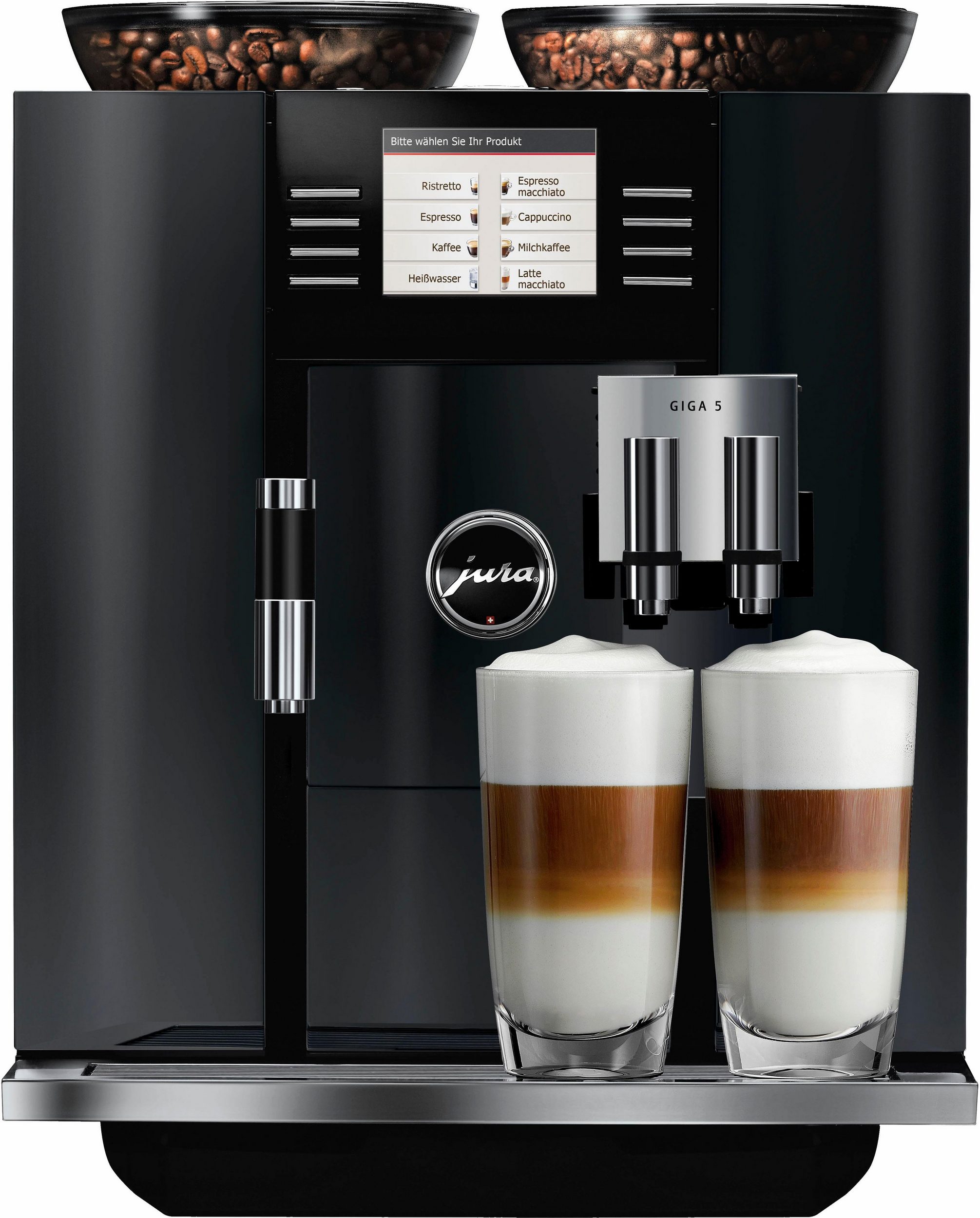 Kaffeevollautomat Mit 2 Bohnenbehalter