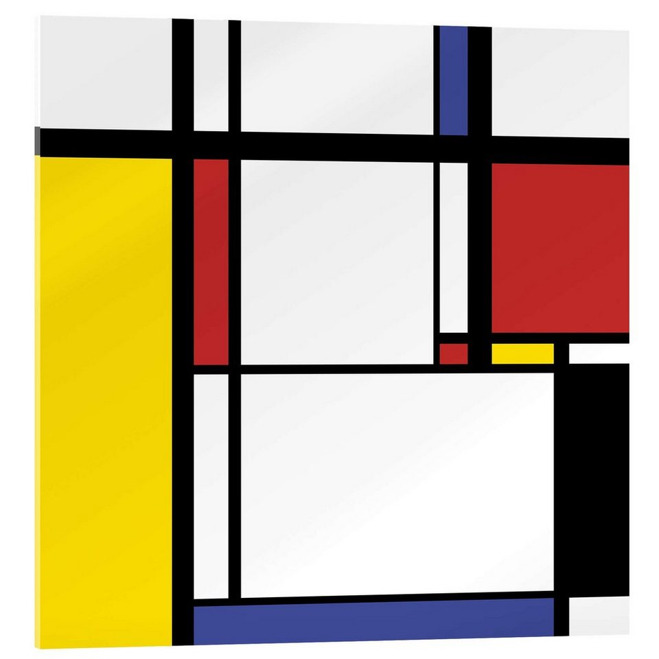Posterlounge Acrylglasbild Editors Choice Im Stil Von Mondrian