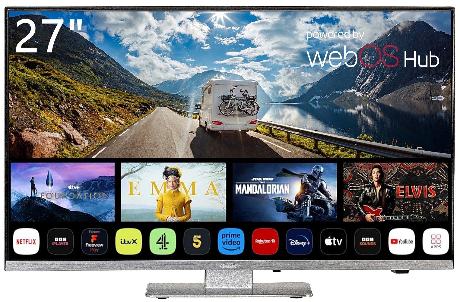 Reflexion LDDX27IBT LED-Fernseher (69,00 cm/27 Zoll, Full HD, Smart-TV, powered by webOS Hub (LG ...