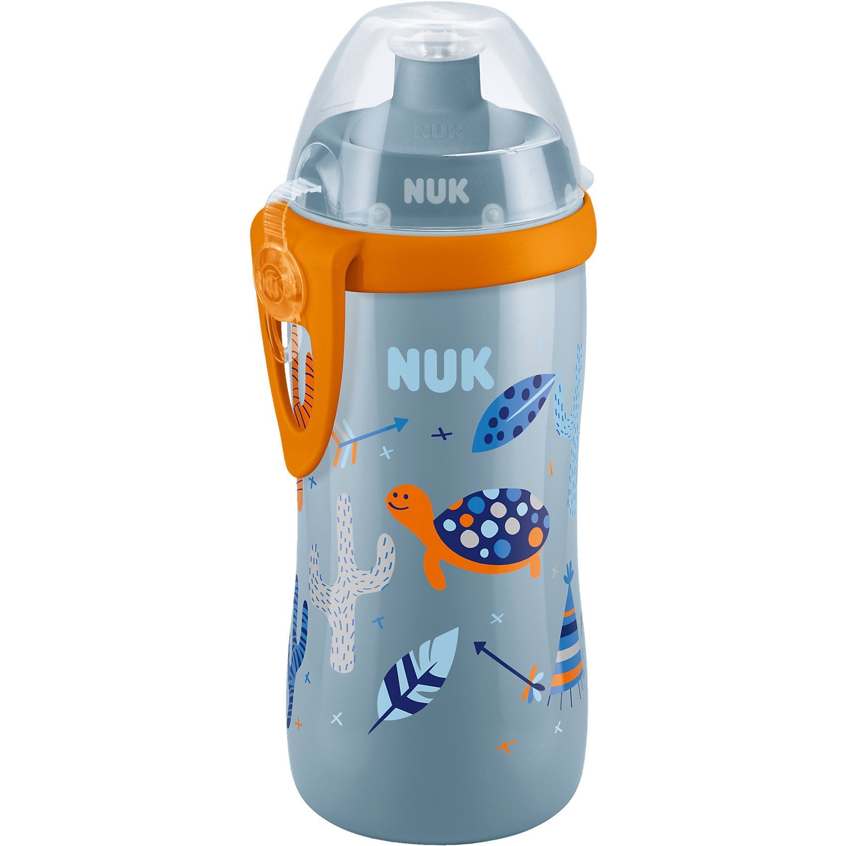NUK Trinkflasche Junior Cup, PP, 300 ml, Push Pull Tülle, auslau online ...