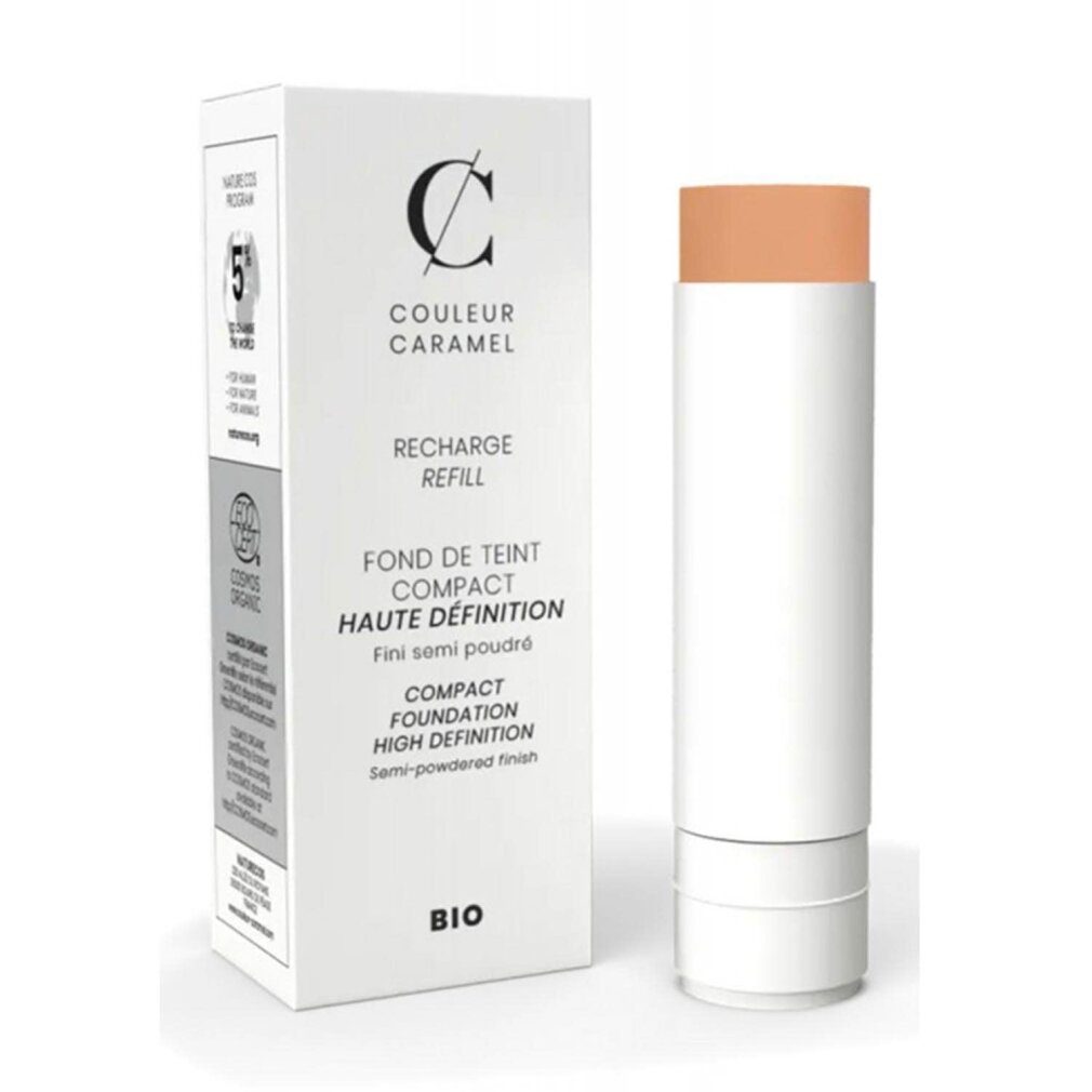 COULEUR CARAMEL Foundation Caramel Base Fluida N12 Beige Clair Recarga ...