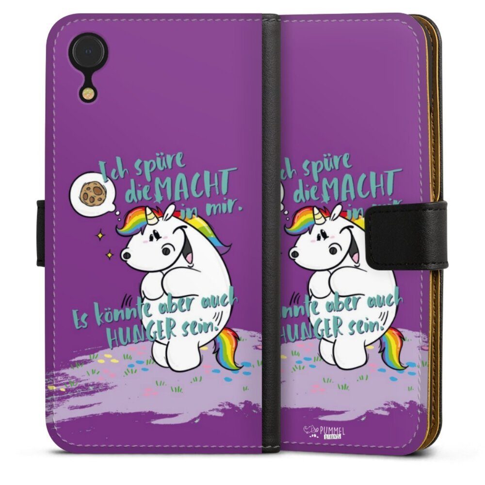 DeinDesign Handyhülle Ich spüre die Macht, Apple iPhone Xr Hülle Handy Flip Case Wallet Cover ...