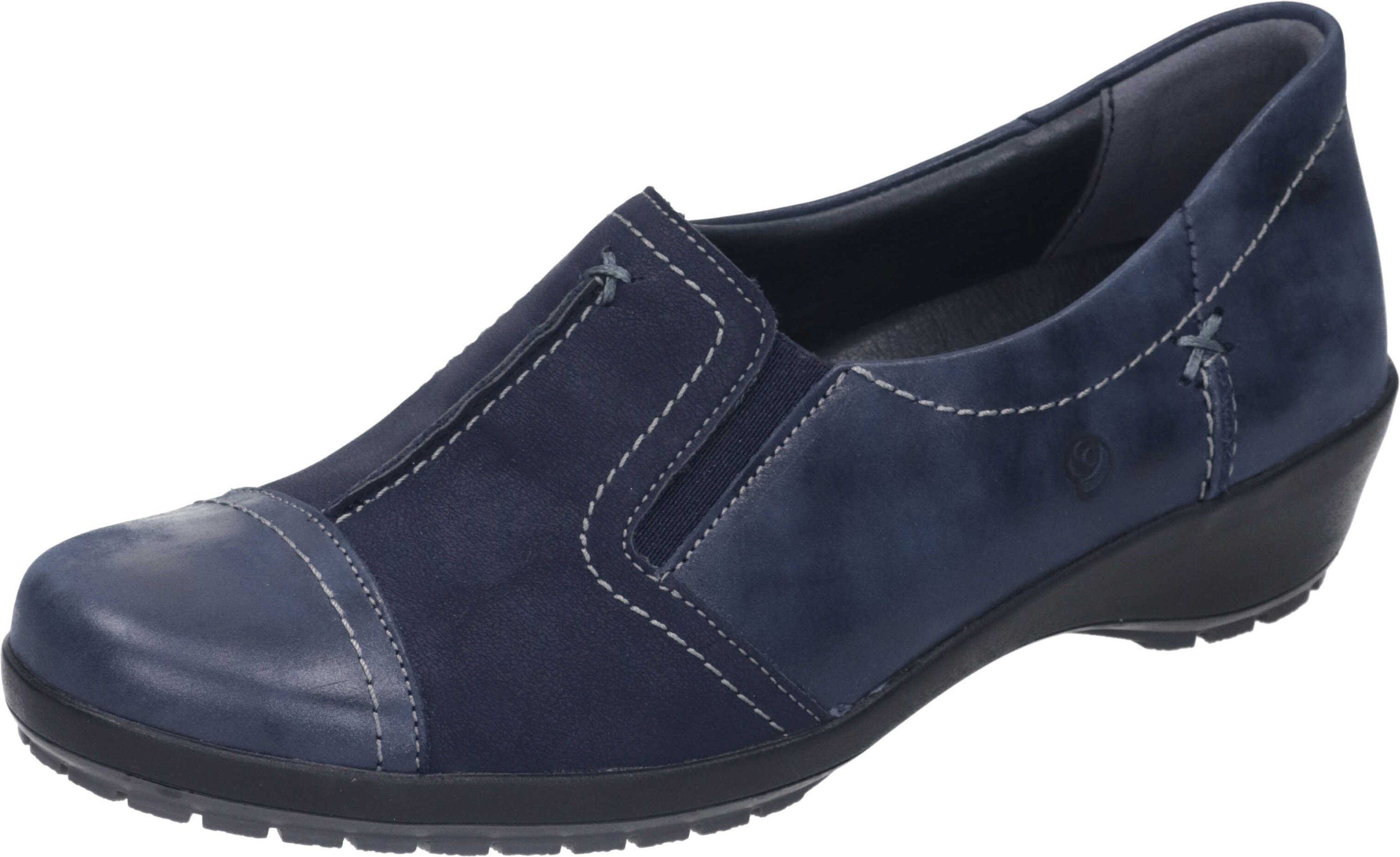 Suave Slipper Slipper mit Gummizug, Leder-/Textil-Futter