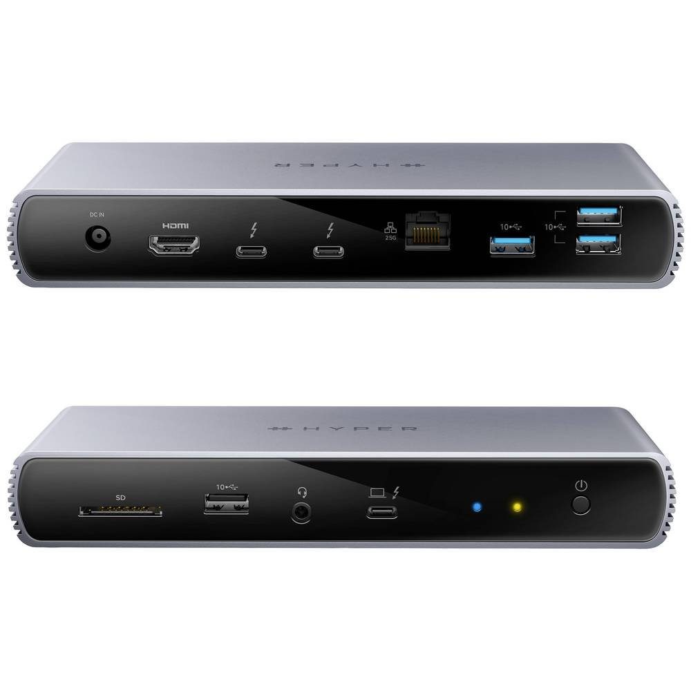 Hyper Laptop-Dockingstation Thunderbolt 4 Docking Station Etail HDTB4D ...