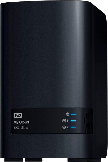 WD My Cloud EX2 Ultra 24TB NAS-Server, HIGH-PERFORMANCE-SPEICHER ZUM SICHERN, STREAMEN UND ...