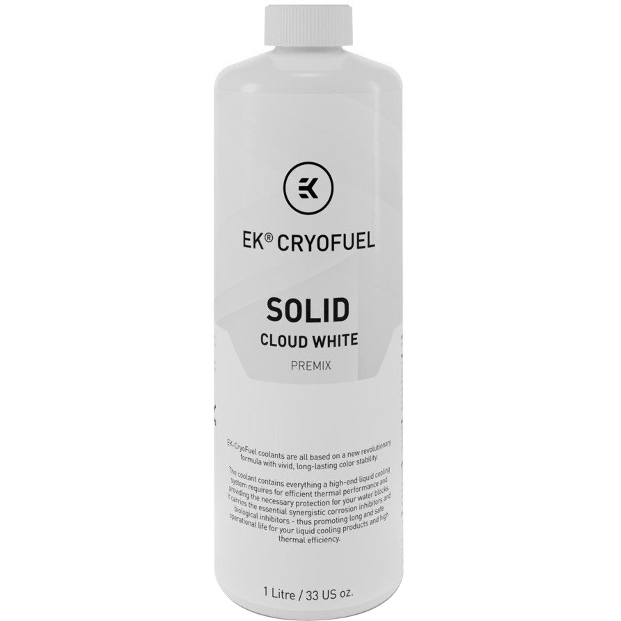 EKWB Wasserkühlung EK-CryoFuel Solid Cloud White (Premix 1000mL)