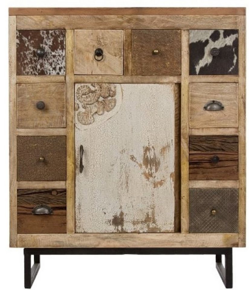 Casa Padrino Stauraumschrank Landhausstil Sideboard Mit Tür Und 10