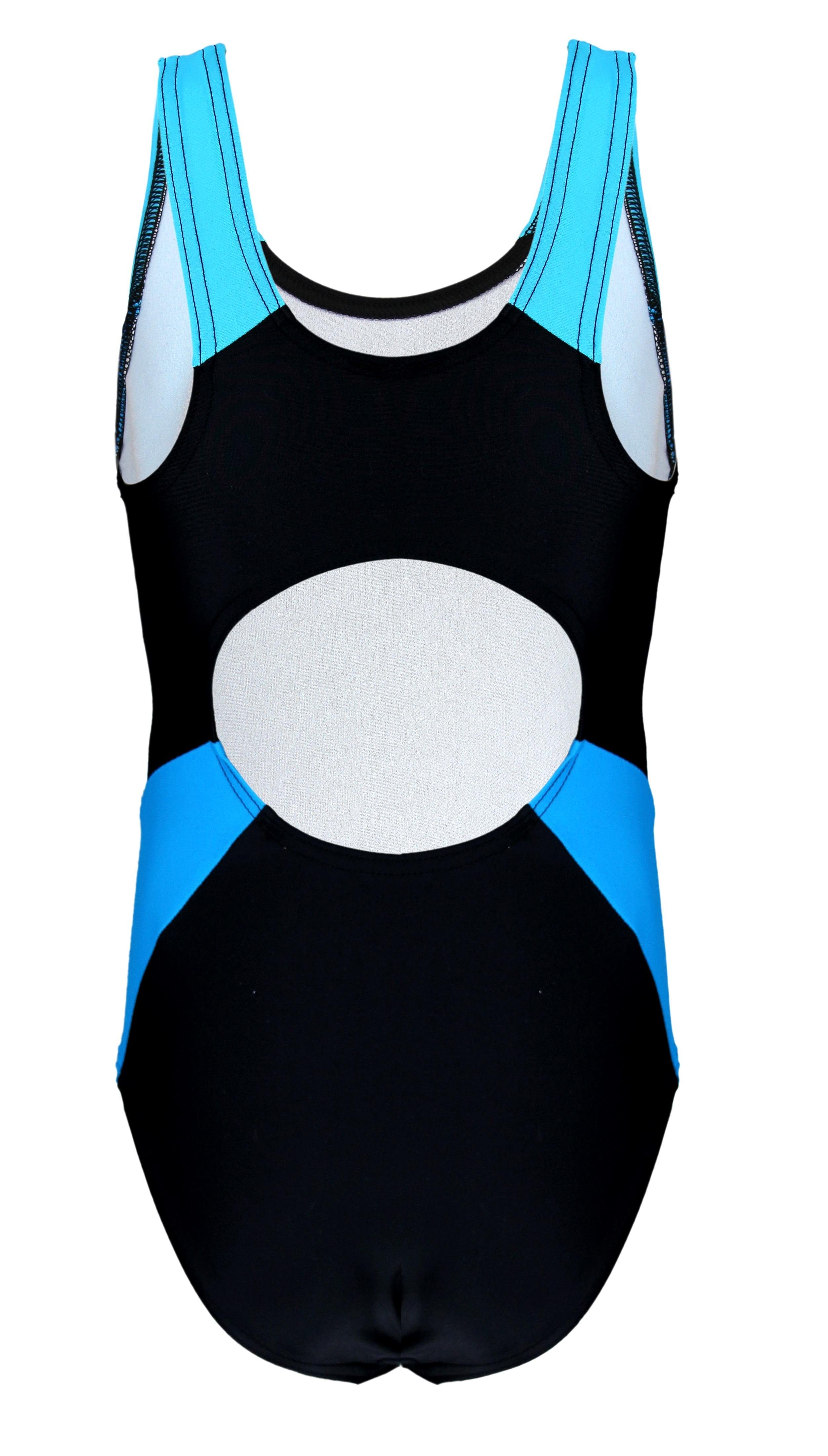 Aquarti Badeanzug Aquarti Mädchen Badeanzug mit Ringerrücken, Monokini ...