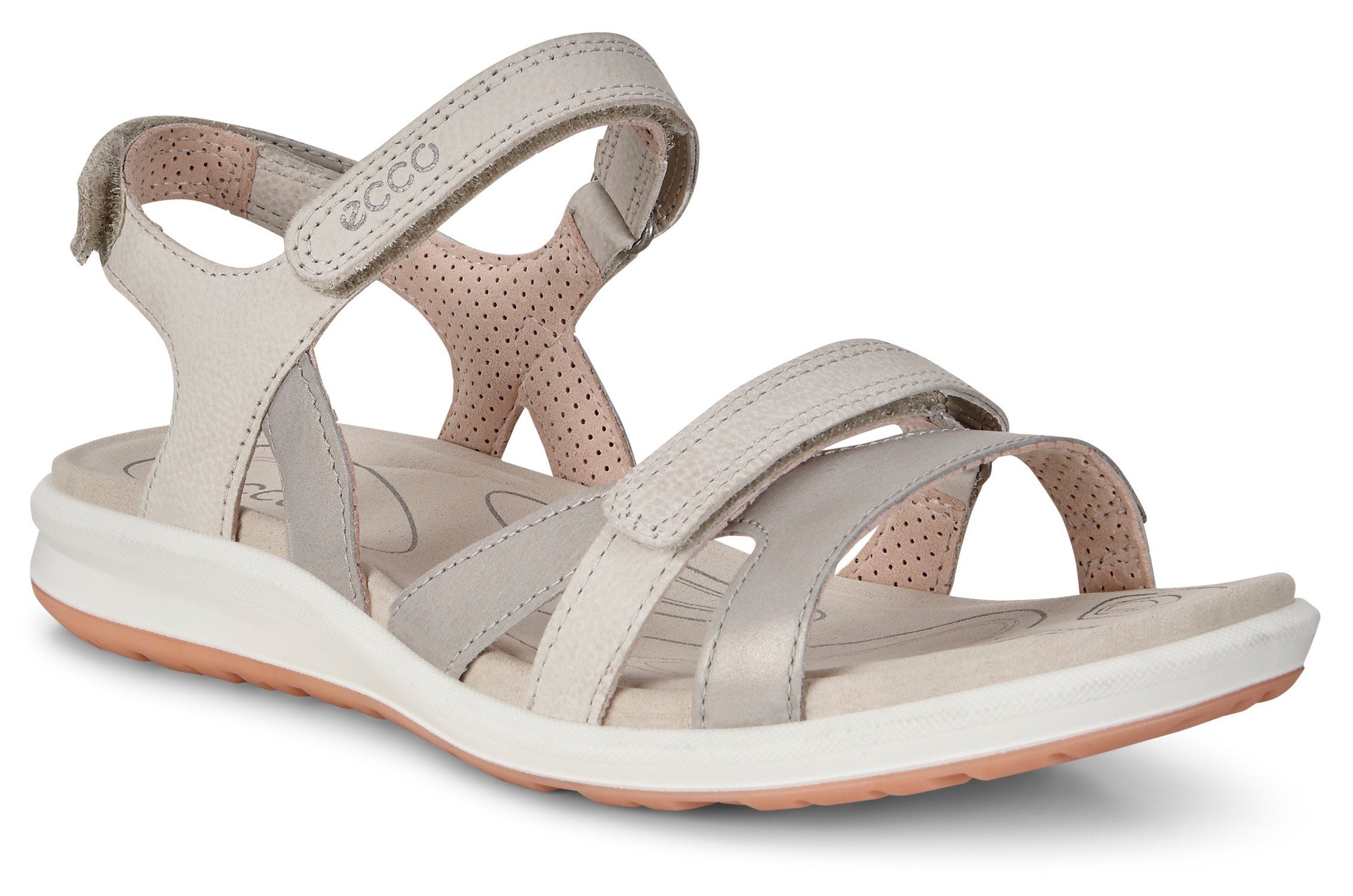 Silberne ECCO Sandalen für Damen online kaufen | OTTO