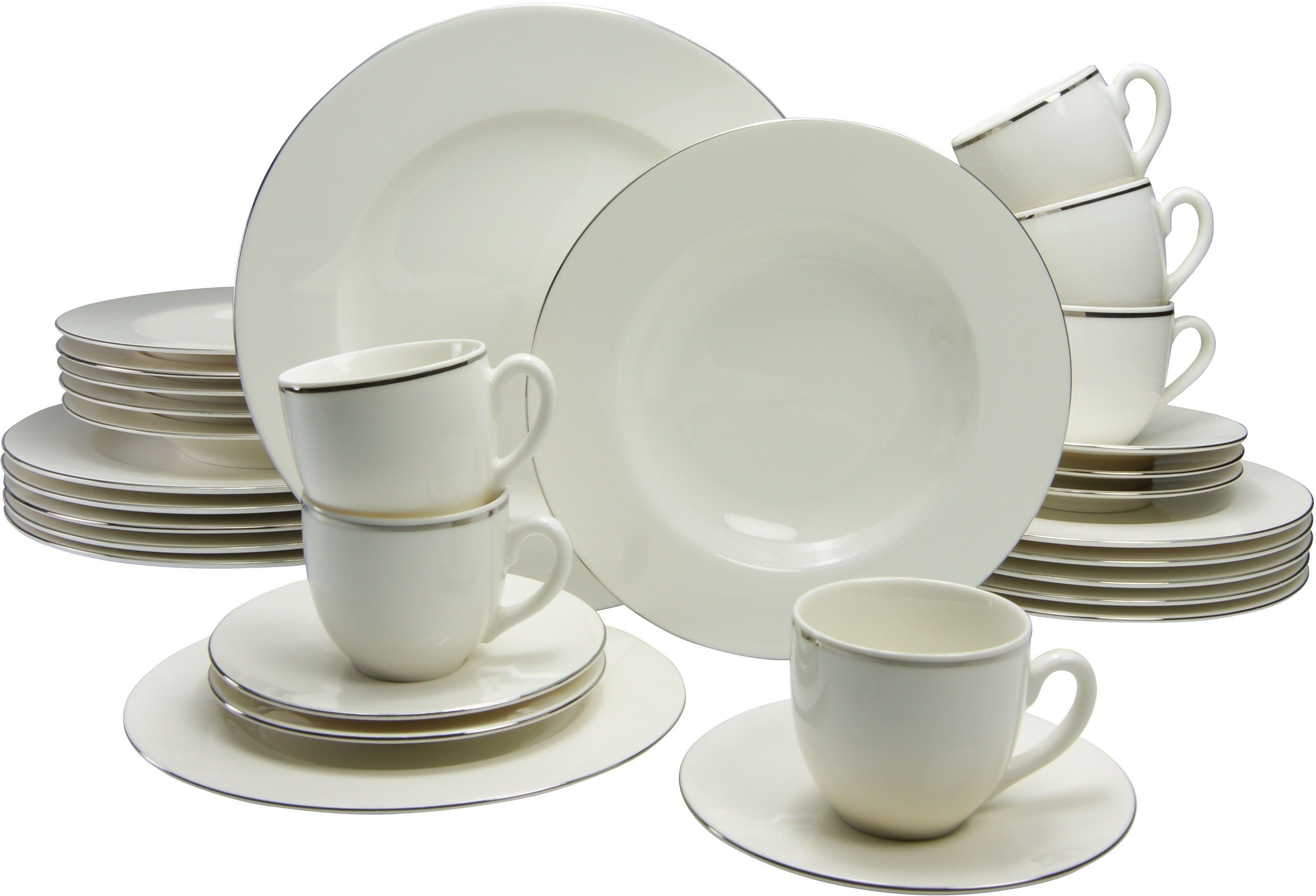 Creatable Kombiservice Vera 30 Tlg Porzellan