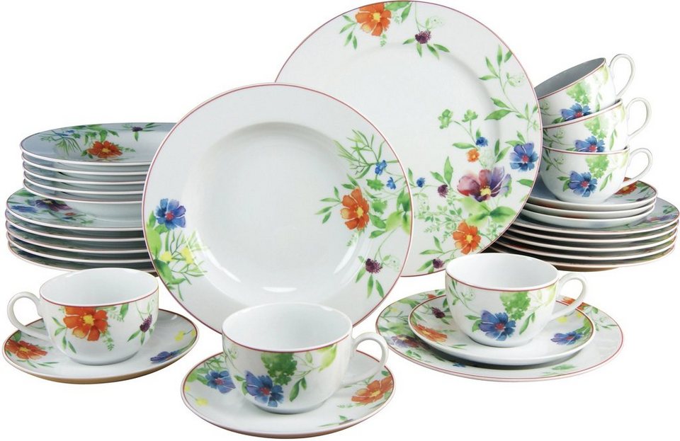 CreaTable Kombiservice, Porzellan, 30 Teile, »LANDSCAPE« online kaufen ... CreaTable Kombiservice, Porzellan, 30 Teile, »LANDSCAPE« online kaufen ...