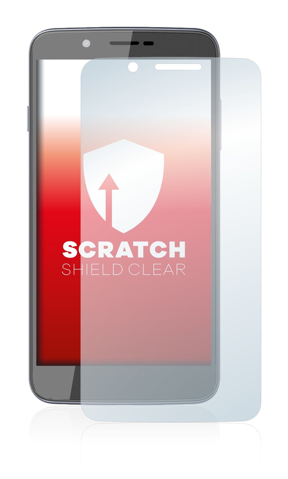 Upscreen Schutzfolie Für Archos 55 Helium Ultra Displayschutzfolie