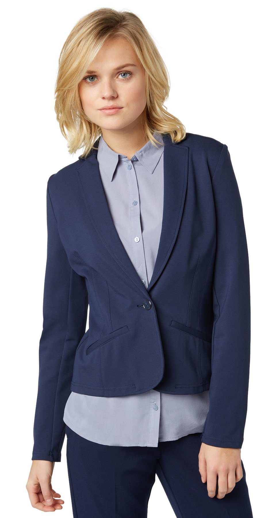 Tom Tailor Blazer Klassischer Jersey Blazer Otto