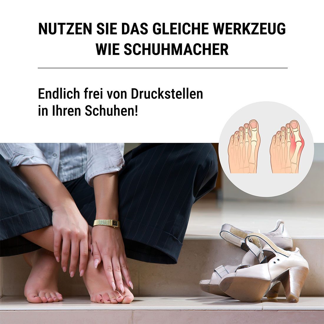 Langlauf Schuhbedarf Hallux-Bandage Ballenweiterzange Hallux Valgus ...