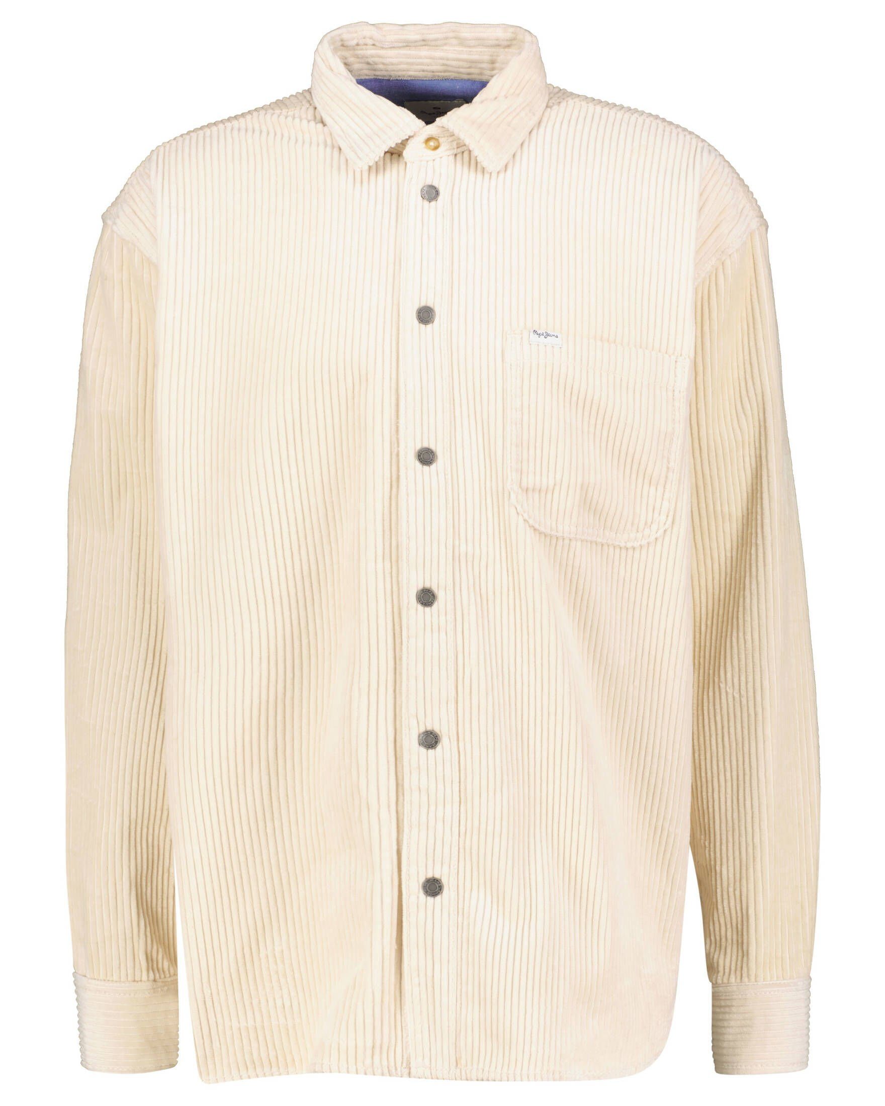 Pepe Jeans Langarmhemd Herren Hemd Cord Devon 1 Tlg