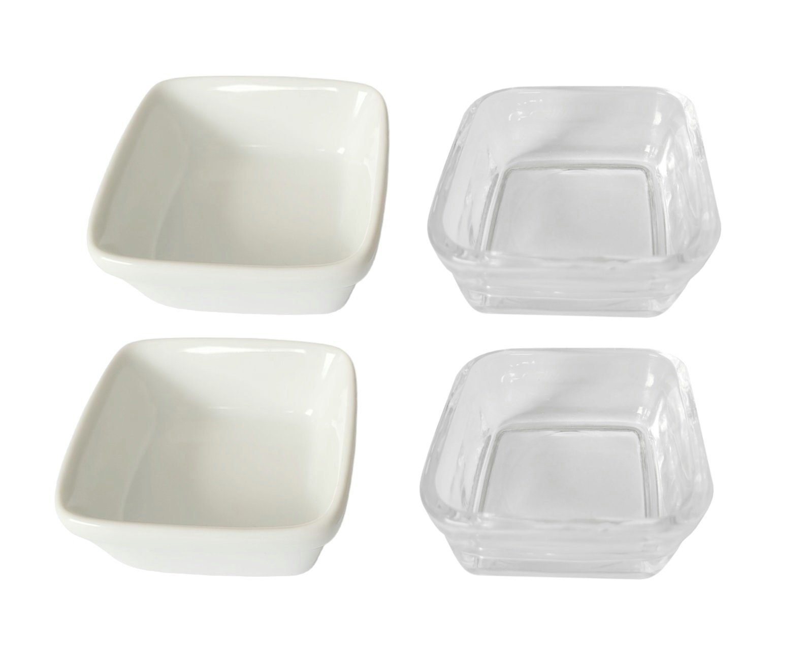 Provance Servierschale 4 X Servierschale Dipschale 6 X 6 X 25 Cm
