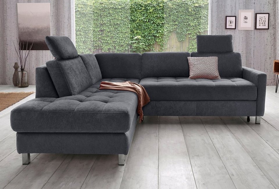 Sitandmore Ecksofa Pablo L Form Wahlweise Mit Bettfunktion Eckcouch