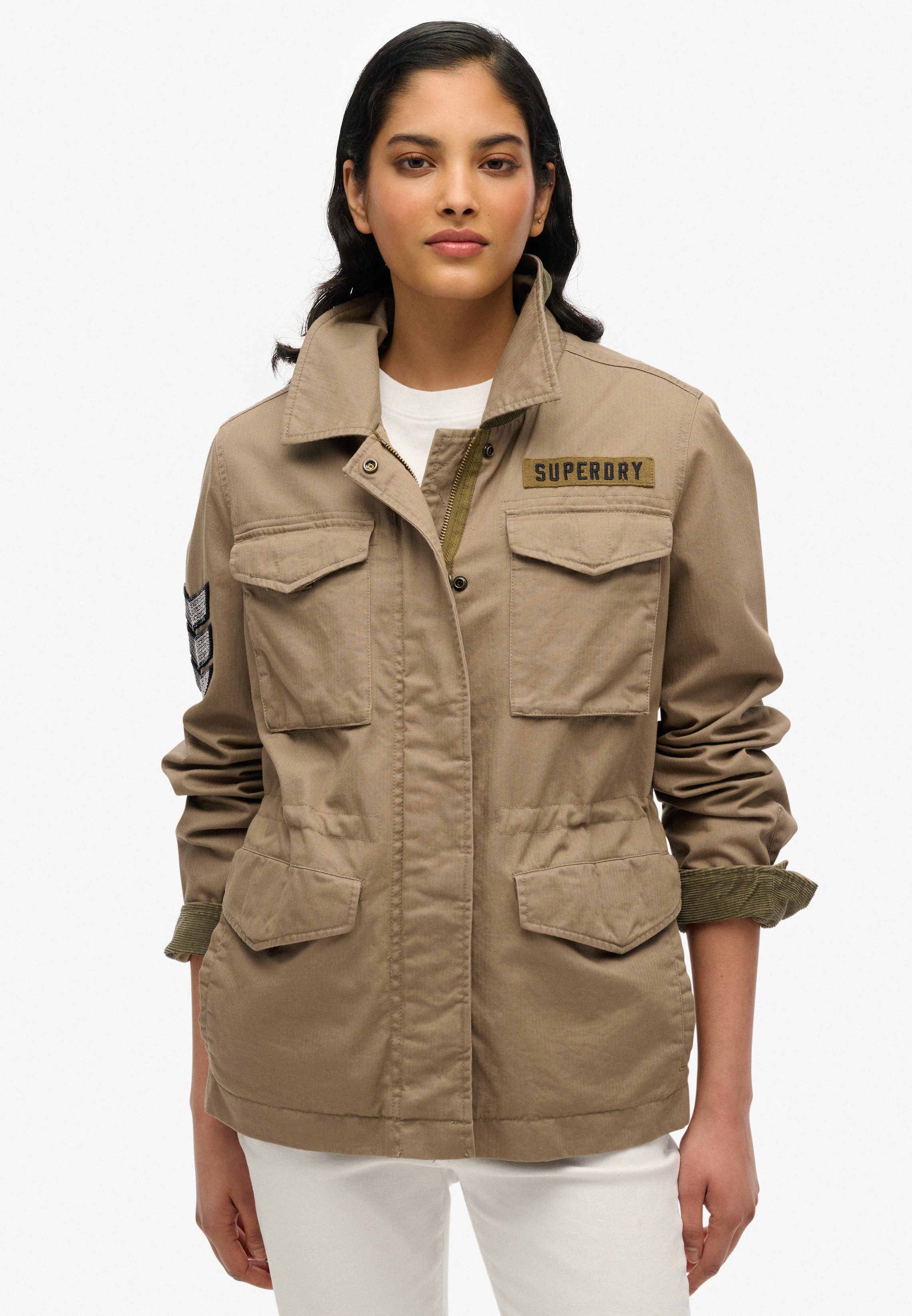 Superdry Parka EMBELLISHED M65 MILITARY JKT