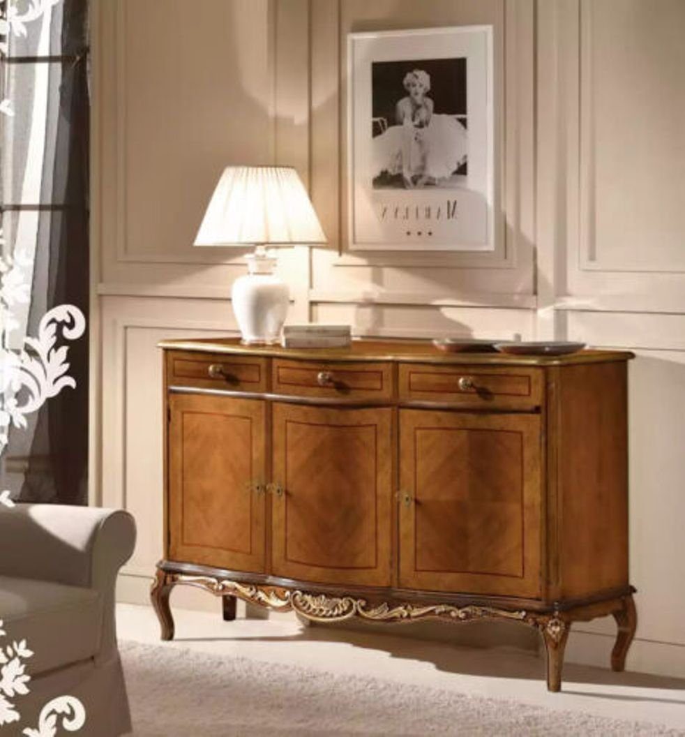 Jvmoebel Sideboard Klassisch Sideboard Braune Wohnzimmermöbel Kommode