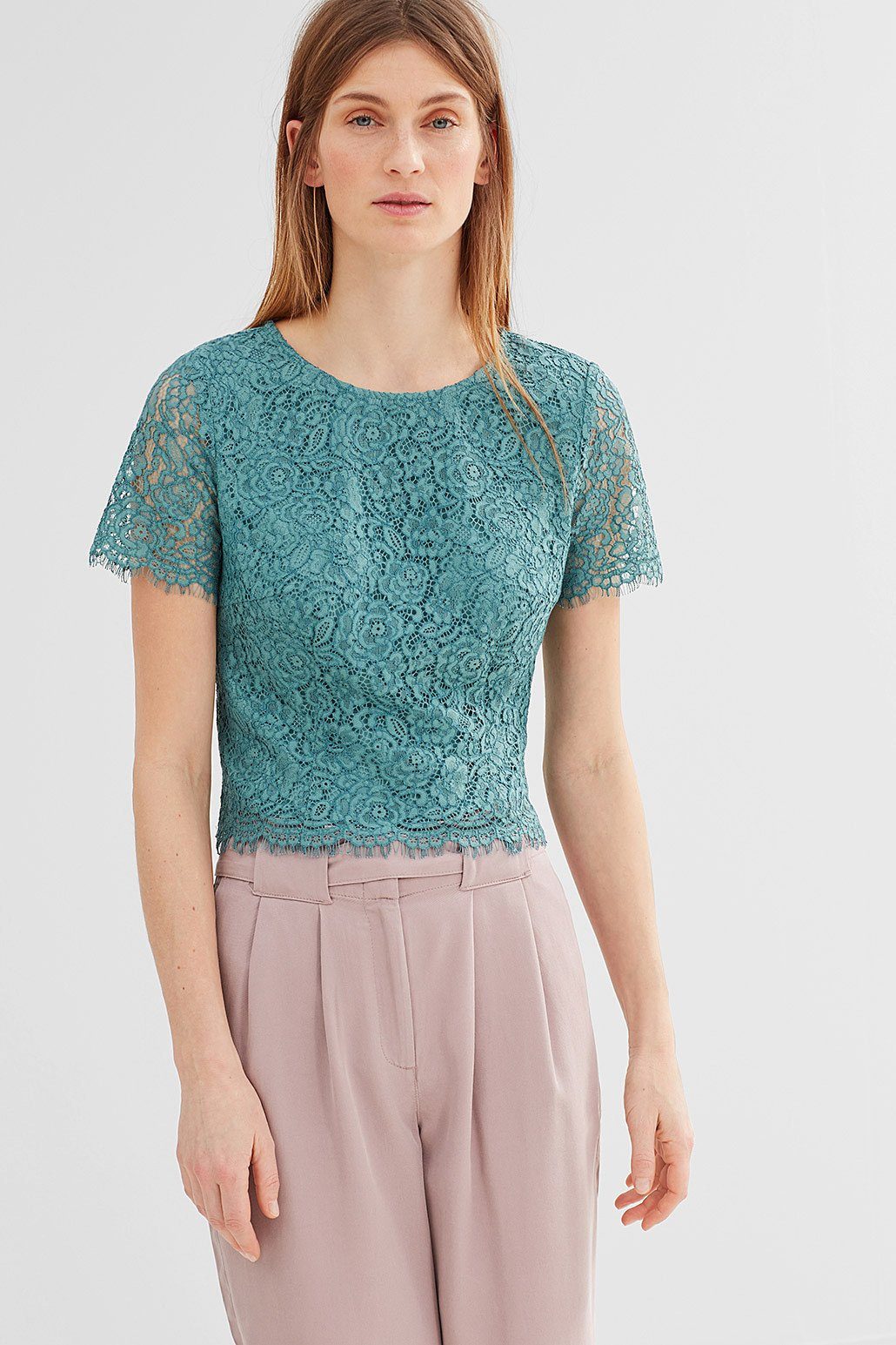 Esprit Collection Bluse Aus Floraler Spitze Kaufen Otto