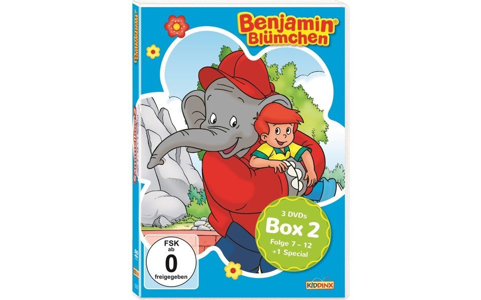 Kiddinx DVD Benjamin Blümchen Box 2
