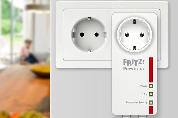 AVM »FRITZ!Powerline 1220 Set« Netzwerk-Adapter F-Stecker, 150 cm