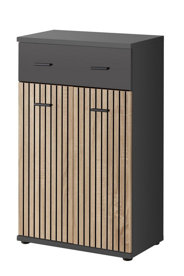 99rooms Highboard Mauro Sideboard Kommode 2 Türig Mit Viel