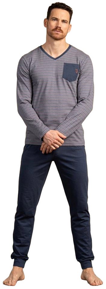 Eskimo Pyjama Eskimo Herren Pyjama, blau Eskimo Pyjama Eskimo Herren Pyjama, blau