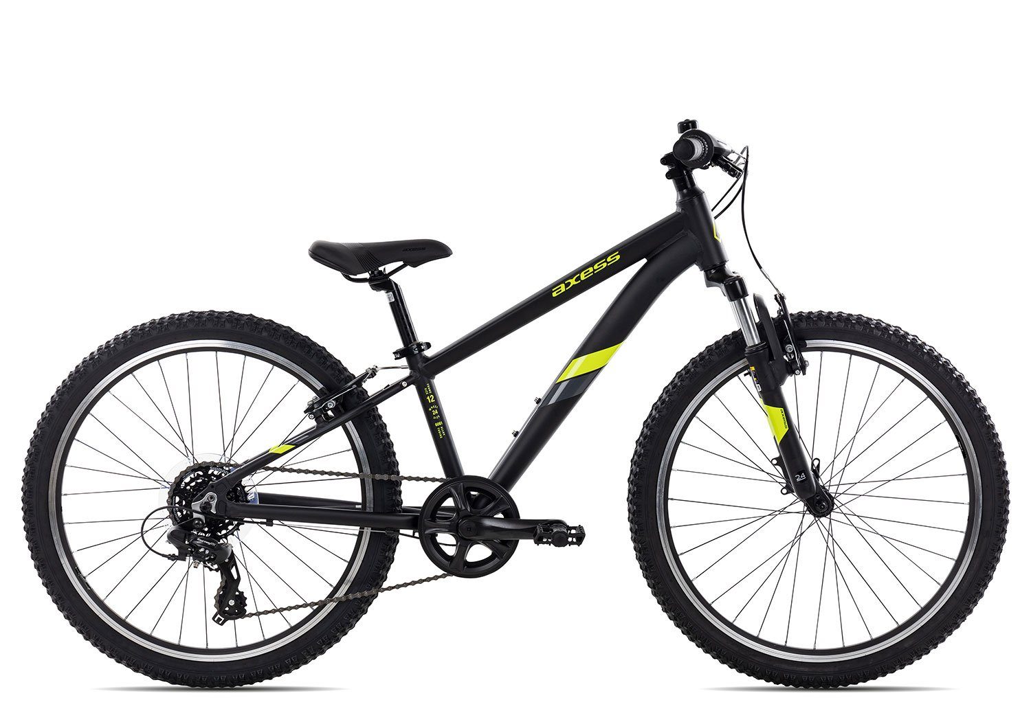 Axess Kinderfahrrad Stipe 24 7 Gang Shimano Rd Tx800 Schaltwerk