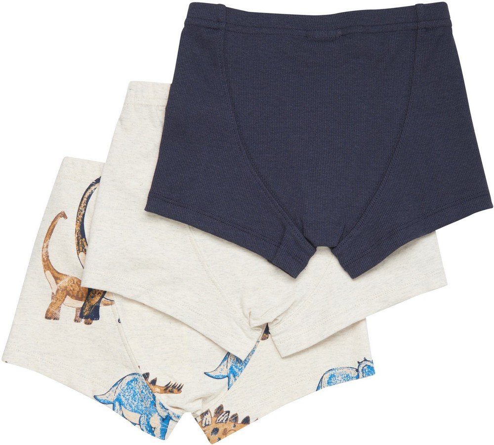 Minymo Slip Boxers 3-Pack AOP/RIB