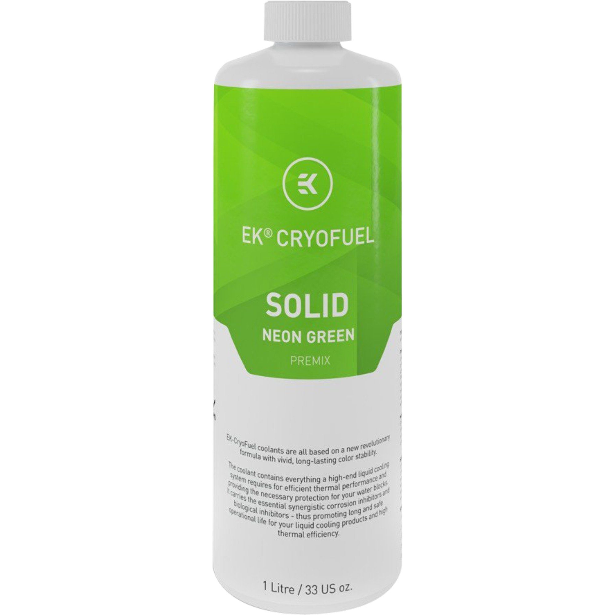 EKWB Wasserkühlung EK-CryoFuel Solid Neon Green (Premix 1000mL)