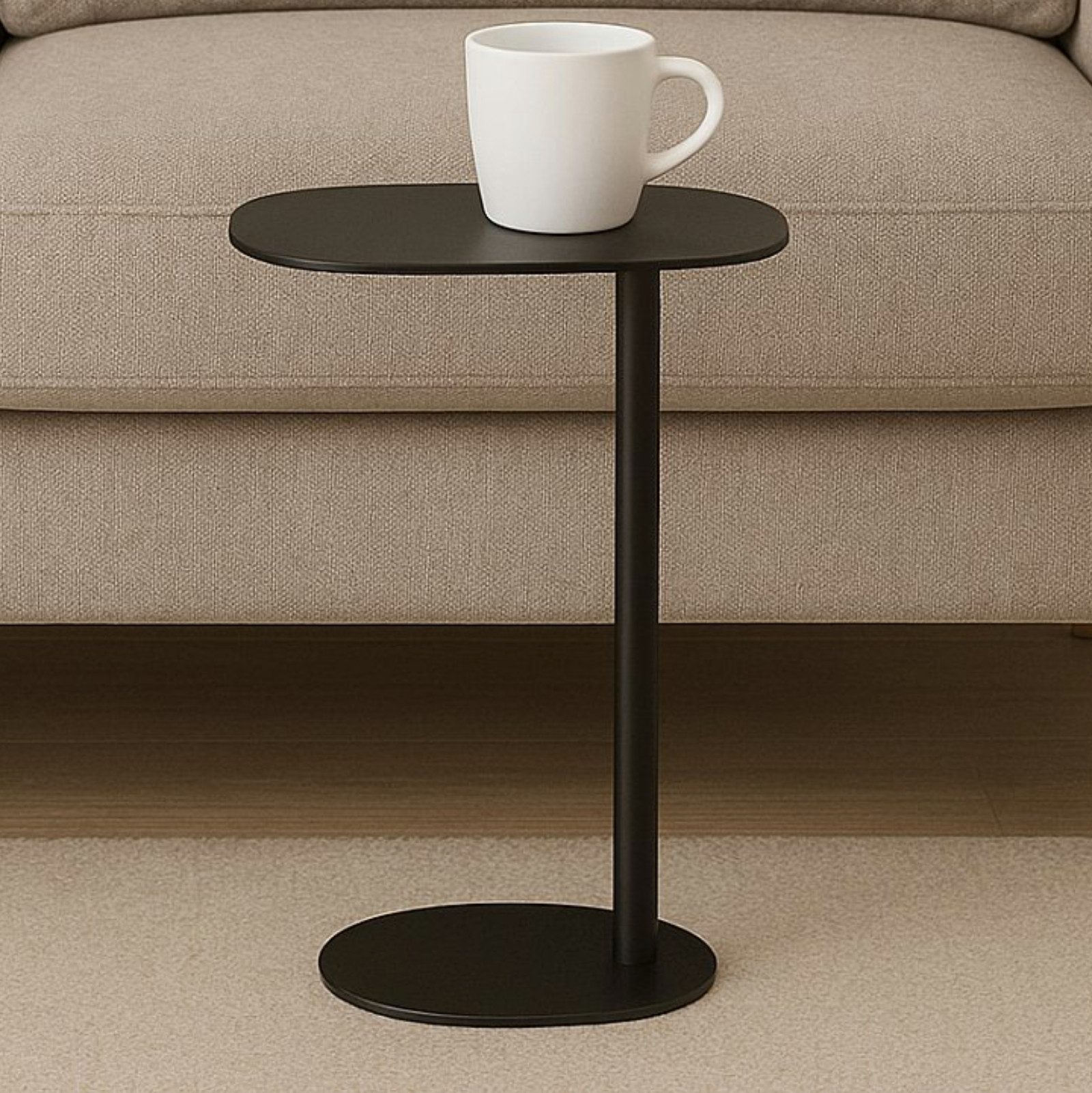 Beistelltisch Schwarz Klein