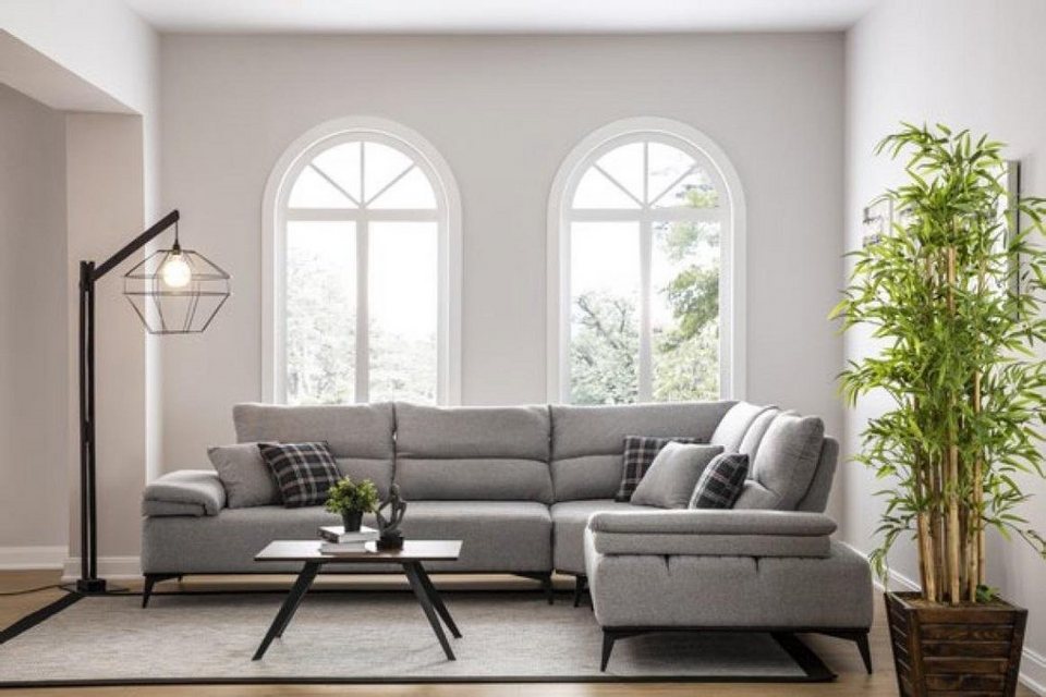 Jvmoebel Ecksofa Ecksofa L Form Sofa Design Couchen Polster Textil Eck