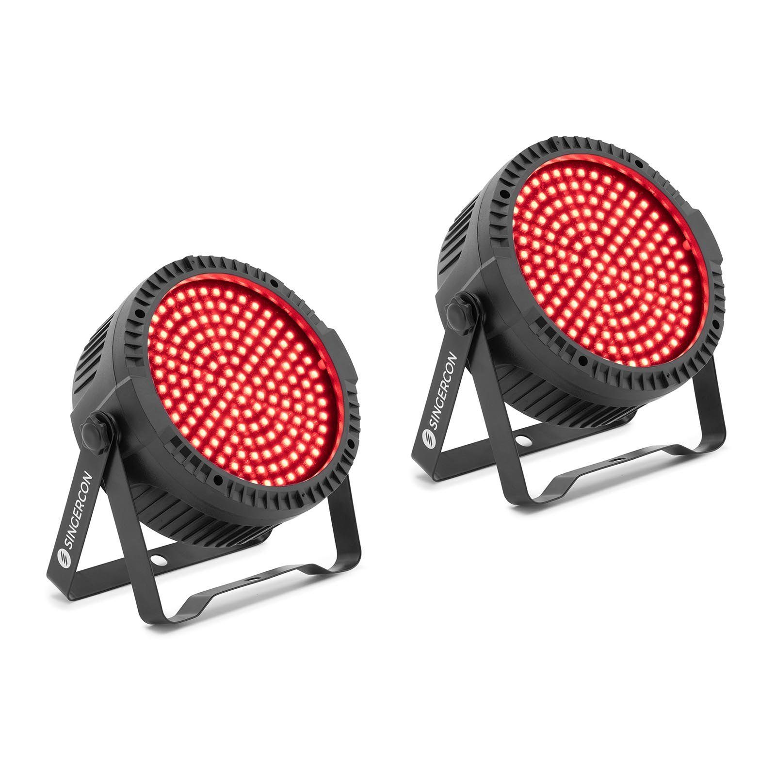 Singercon Discolicht 2 Par Scheinwerfer Disco Licht Partylicht