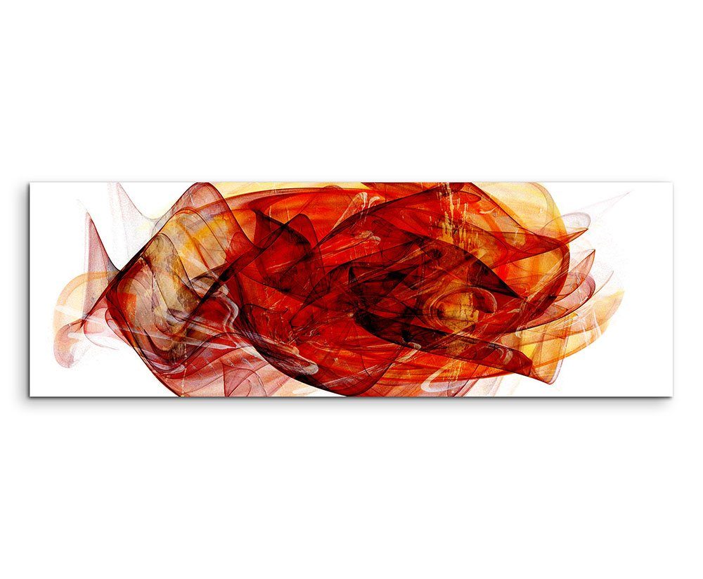 Sinus Art Leinwandbild Abstraktes Panoramabild 1343 150x50cm