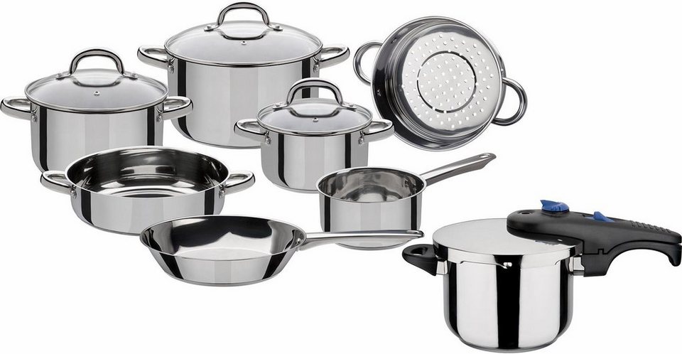 Gsw Topf Set Montreal Edelstahl Set 11 Tlg Induktion Online