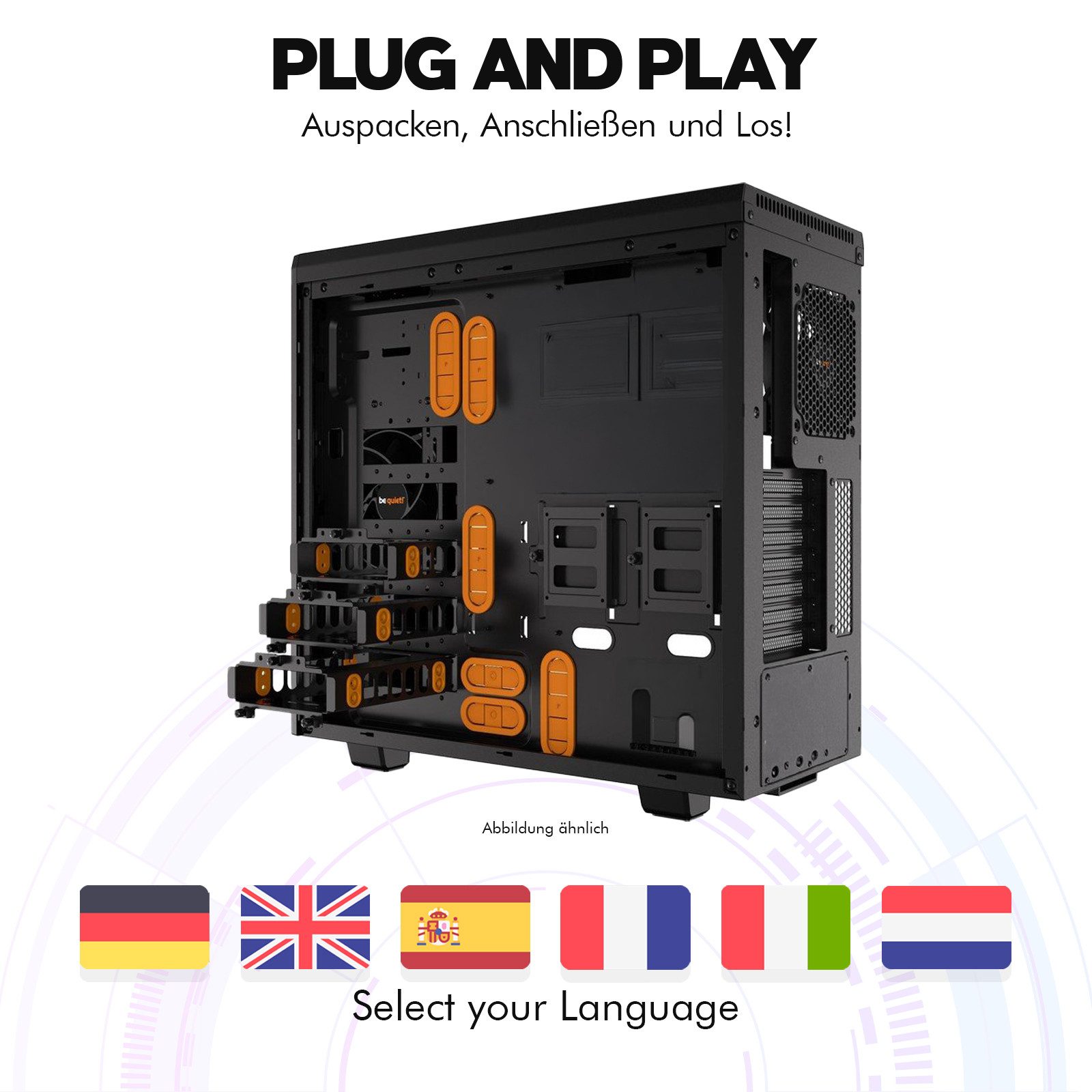 dcl24.de Base 600 Gaming-PC (Intel Core i7 14700, GeForce RTX 4070, 32 ...