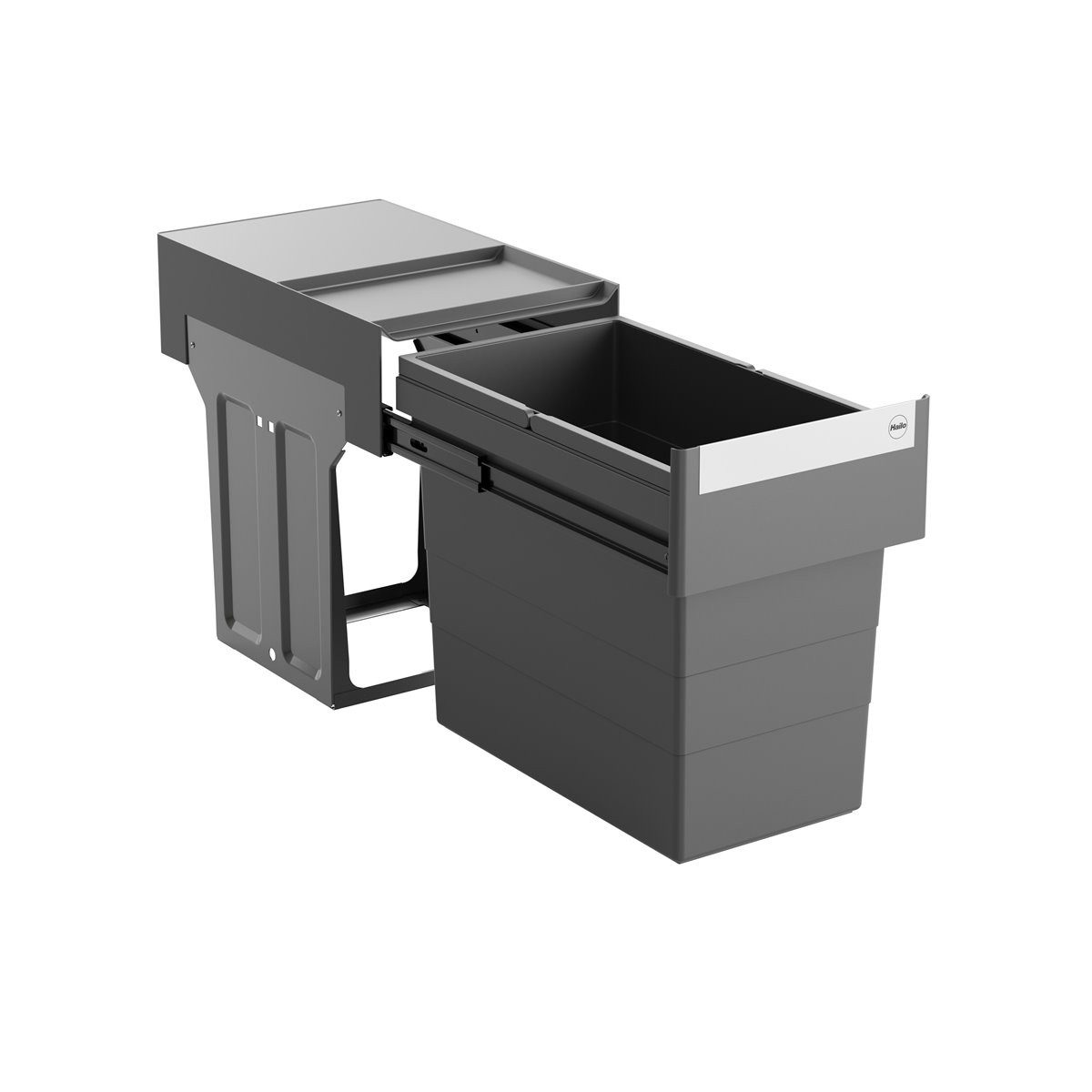 Hailo Einbaumülleimer Hailo Abfallsammler 3666911 Einbau SingleBox 28 Liter