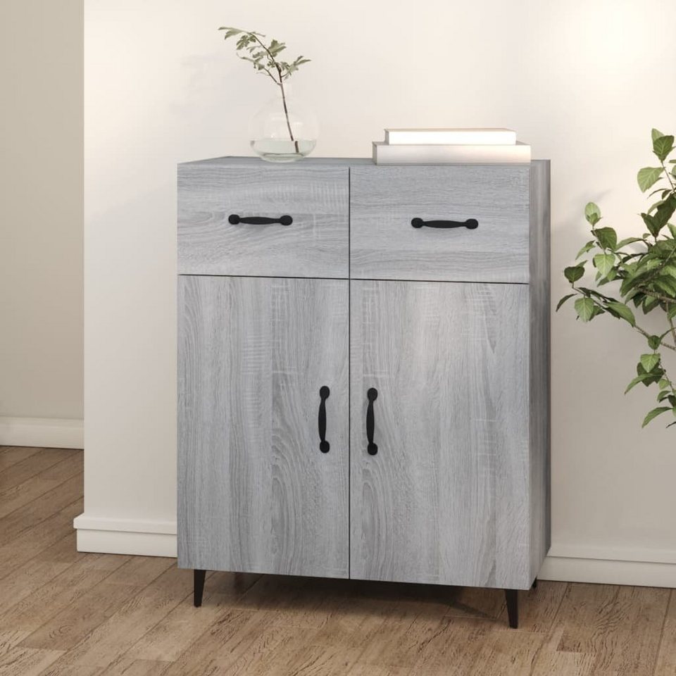 Möbelando Kommode Torres Bxhxt 695x90x34 Cm In Grau Sonoma Mit 2