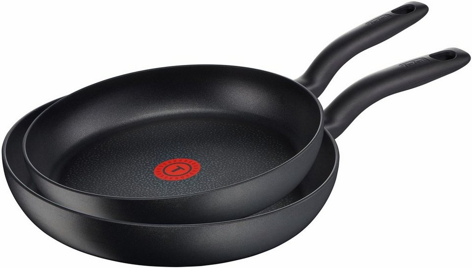 Tefal Pfannen Set Hard Titanium Plus Aluminium Set 2 Tlg Online