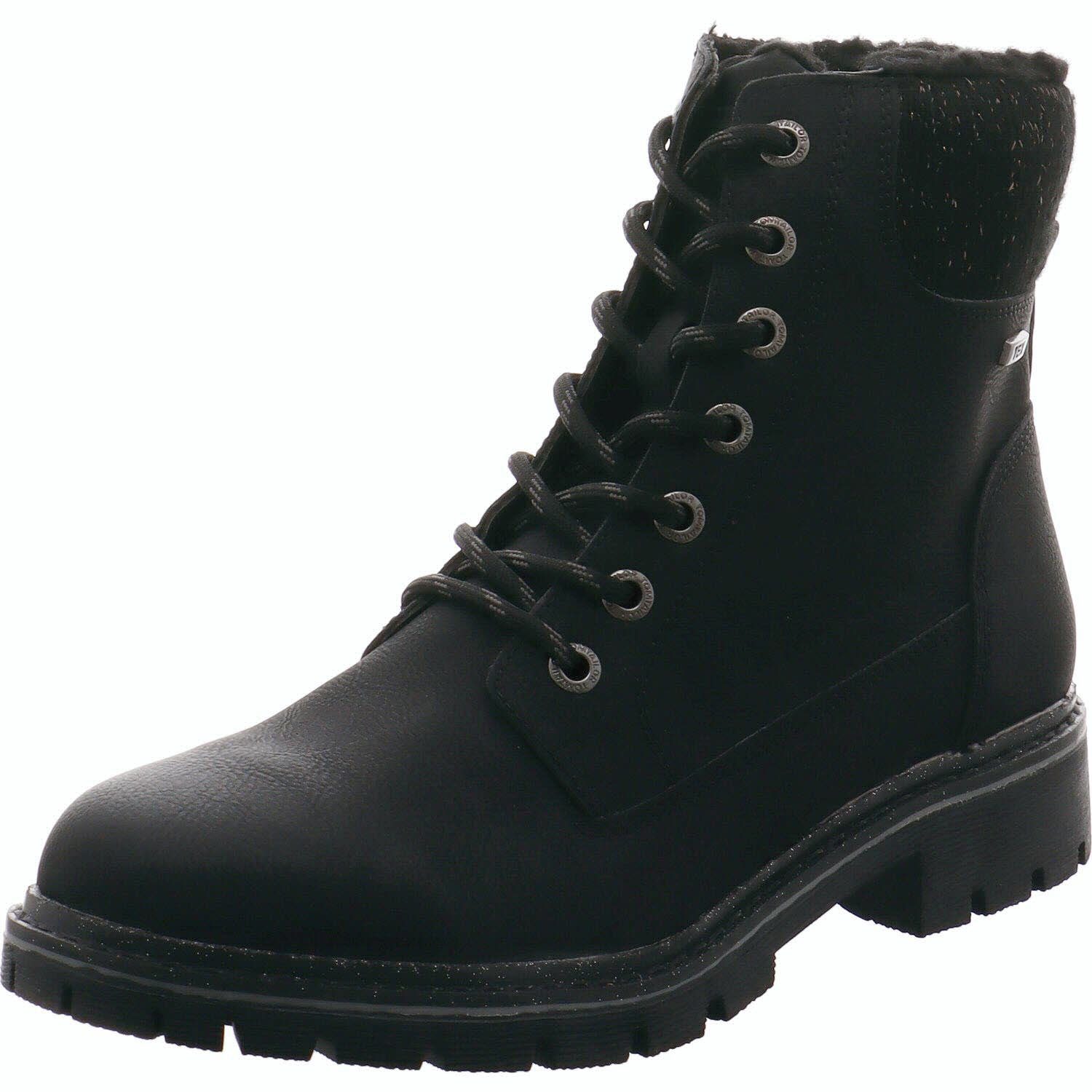 TOM TAILOR Damen Schuhe 4298306 Winter Schnürboots gefüttert Tex ...